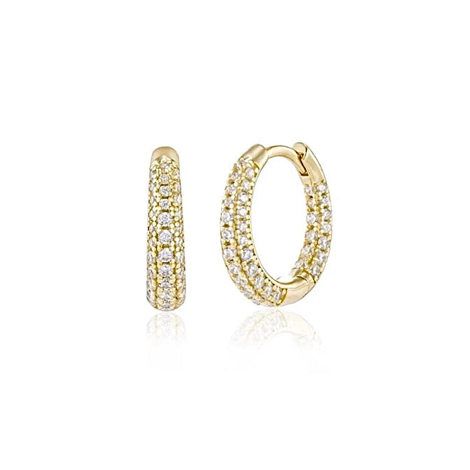 Sparkly Hoops Pour Toi Jewelry